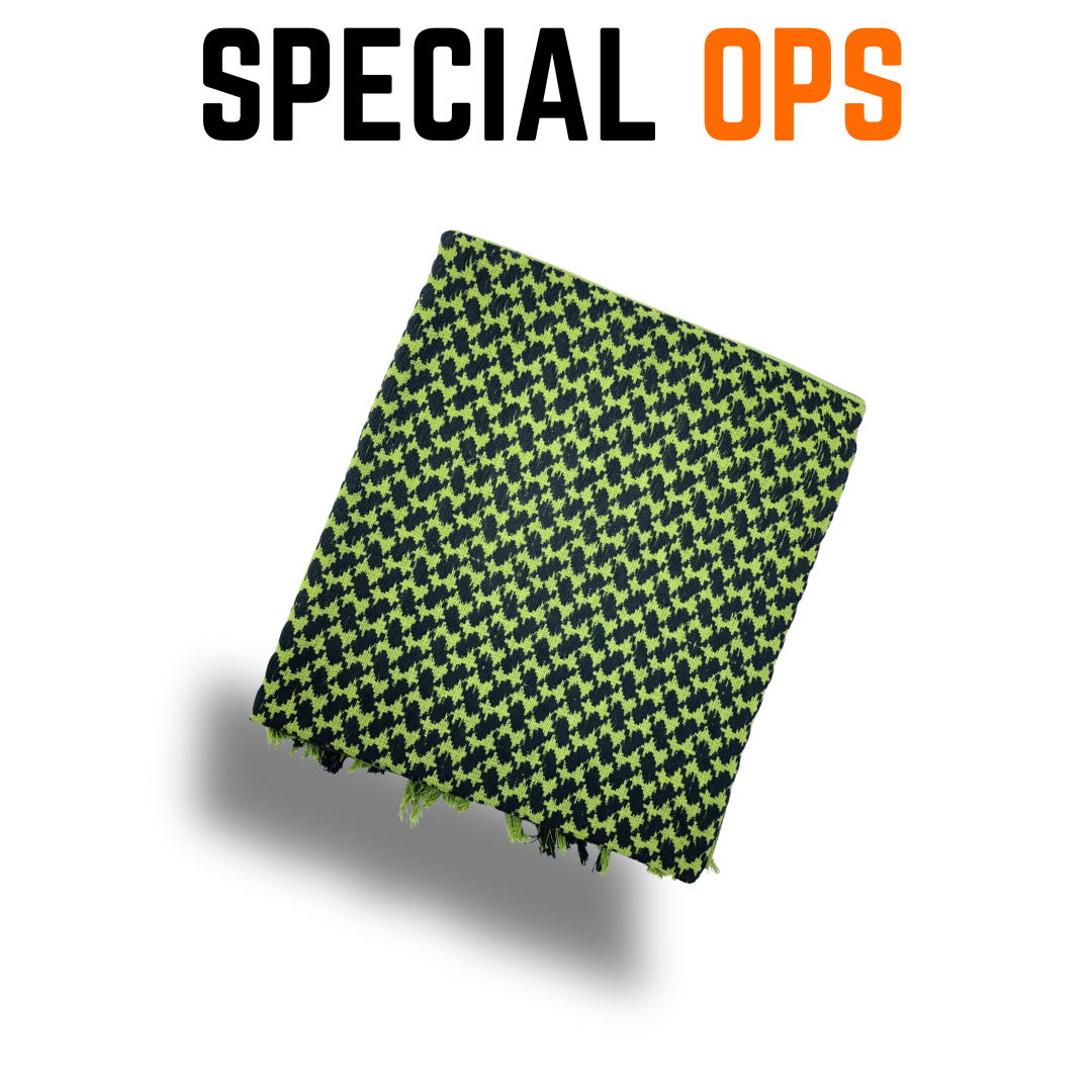 Tactical Shemagh Olive Green Scarf - SPECIAL OPS